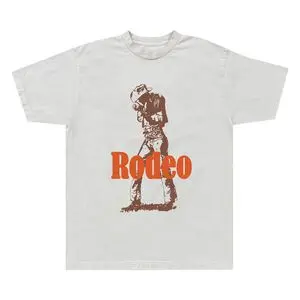 CACTUS JACK BY TRAVIS SCOTT Rodeo 10 Years Cowboy Tee - White
