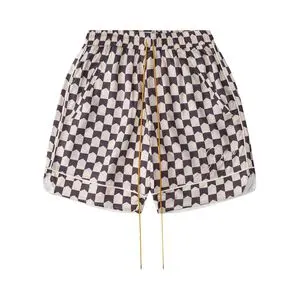 Rhude Checkered Pajama Short