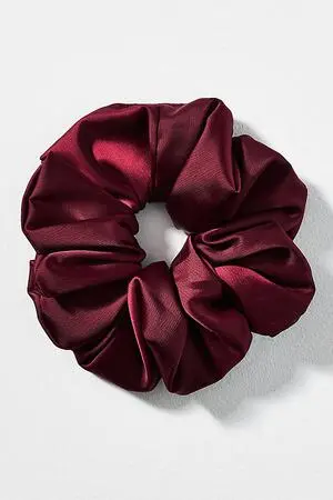 NAMJOSH Oversized Scrunchie - Maroon