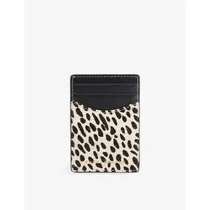 DUKE + DEXTER Dean Dalmatian Leather Card Holder
