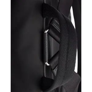 Prada Re-nylon Shell Backpack - Black
