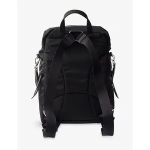 Prada Re-nylon Shell Backpack - Black