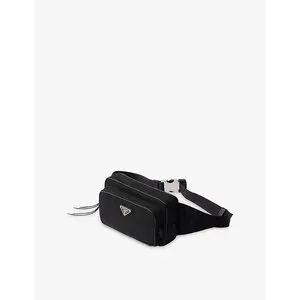 Prada Logo-plaque Re-nylon Belt Bag