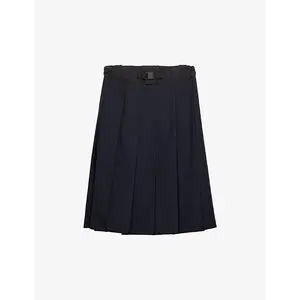 Prada Wool Midi Skirt