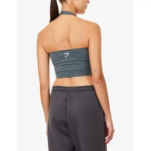 GYMSHARK Vital Seamless Halter Neck Tank Top