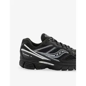 Saucony Progrid Guide Woven Trainers - Black Silver