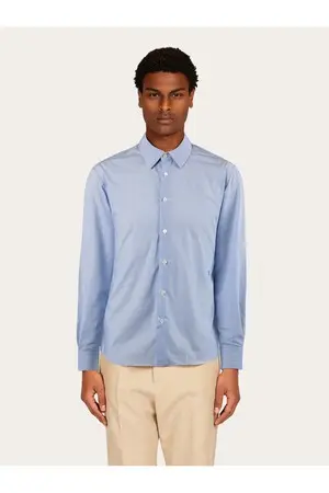 FERRAGAMO Shirt With Micro Print