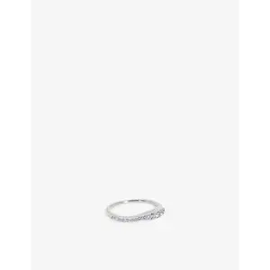 Monica Vinader Riva Stacking Ring - Silver