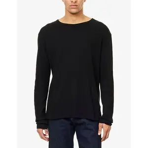 AUSTIN POST Thermal Crewneck Cotton Top
