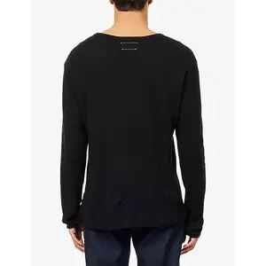AUSTIN POST Thermal Crewneck Cotton Top
