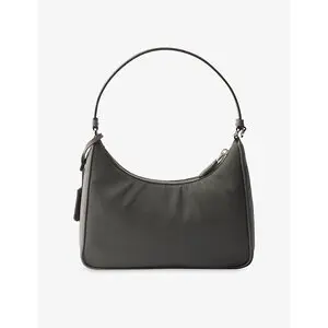 Prada Mini Re-edition 2005 Re-nylon Shoulder Bag - Grey