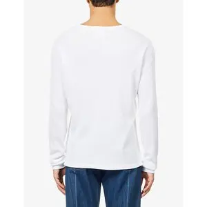 AUSTIN POST Thermal Crewneck Cotton Top