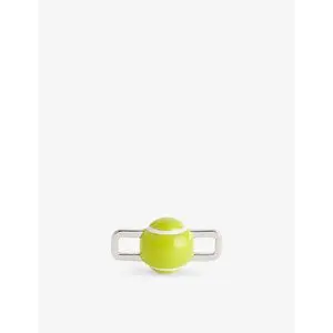 POUBEL Tennis Ball Sterling Silver Charm - Yellow