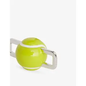 POUBEL Tennis Ball Sterling Silver Charm