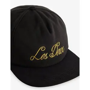 LES DEUX Logo-embroidered Baseball Cap