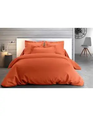 ANNE DE SOLENE Vexin 200 Thread-count Duvet Cover - Epices