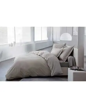 ANNE DE SOLENE Vexin 200 Thread-count Duvet Cover - Grege