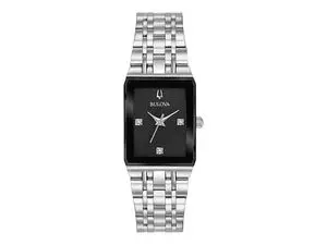 Bulova Quadra Diamond 96p202 - Stainless Steel