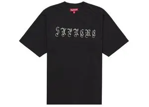 Supreme Aoi Gems Short Sleeve Top - Black