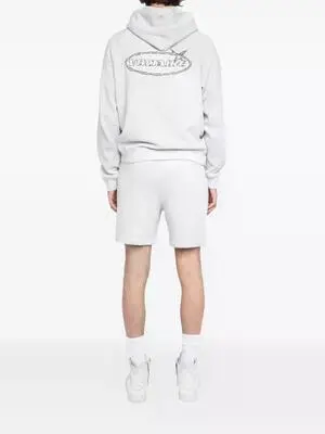 Zadig&Voltaire Logo Drawstring Fleece Shorts