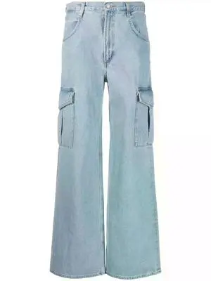 AGOLDE Minka Cargo Wide-leg Jeans