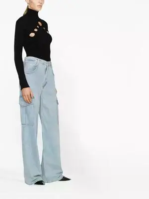 AGOLDE Minka Cargo Wide-leg Jeans