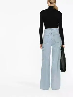 AGOLDE Minka Cargo Wide-leg Jeans