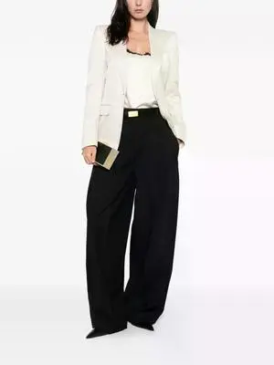 TOM FORD Flap-pocket Single-breasted Blazer - Neutrals