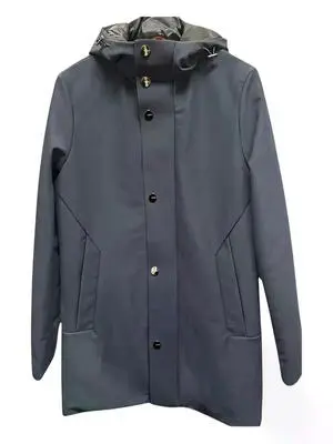 HESKIMO Button-fastening Hooded Coat
