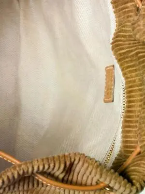Miu Miu Large Corduroy Cotton Backpack