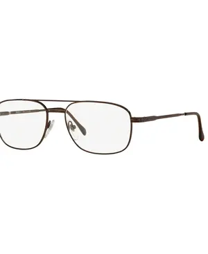 SFEROFLEX Square Eyeglasses - Dark Brown
