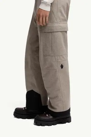 Moncler Padded Technical Wool Ski Pants