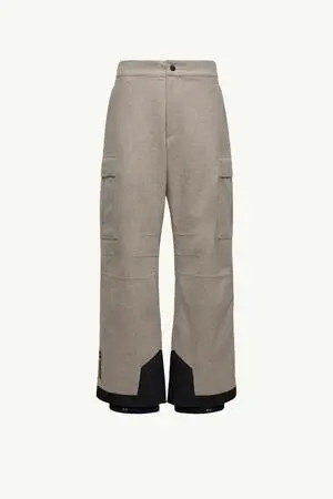 Moncler Padded Technical Wool Ski Pants