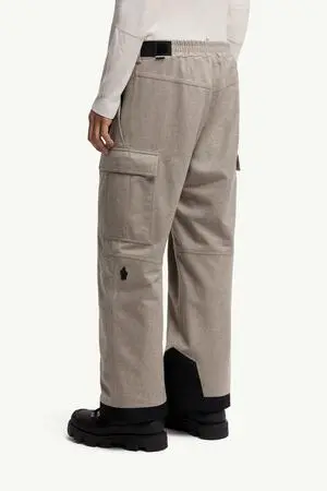 Moncler Padded Technical Wool Ski Pants