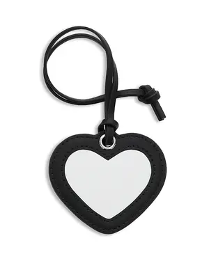 Marc Jacobs The Heart Mirror Bag Charm - Black