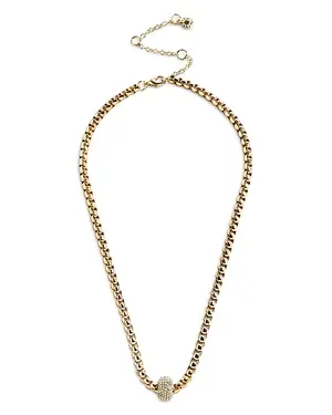 Baublebar Pave Rondelle Necklace - Gold
