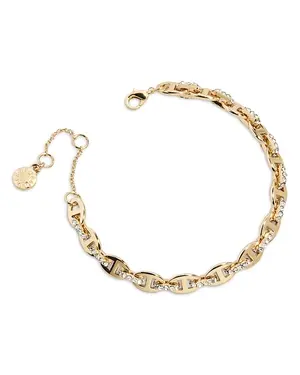 Baublebar Pave Thalia Mariner Link Bracelet - Gold