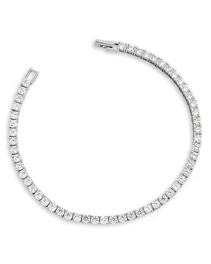 Baublebar Cubic Zirconia Bille Tennis Bracelet - Silver