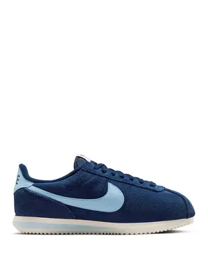 Nike Cortez Leather Sneakers - Midnight Navy