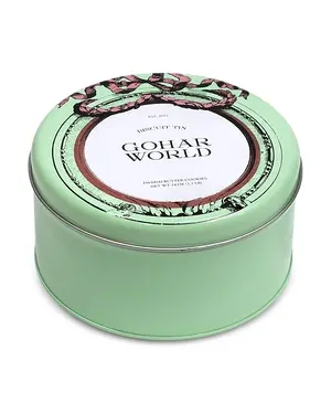GOHAR WORLD Gohar Biscuit Tin Unscented Candle - Natural