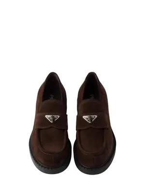 Prada Suede Loafers