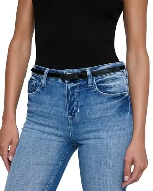 L'Agence Haven Calf Hair Belt