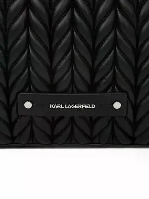 Karl Lagerfeld K/weave Shoulder Bag