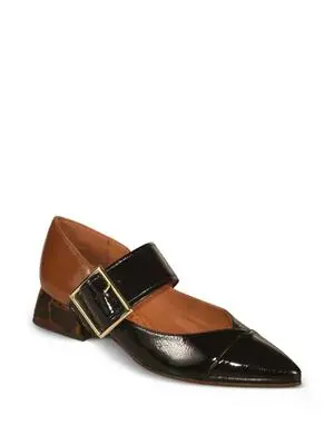 Chie Mihara Buckle Heeled Pumps