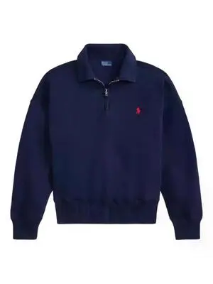 Polo Ralph Lauren Sweatshirt With Embroidered Detail - Blue
