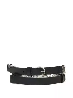 Pinko Chain-detail Belt - Black