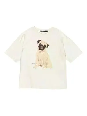 Bimba Y Lola Graphic-print T-shirt - Neutrals