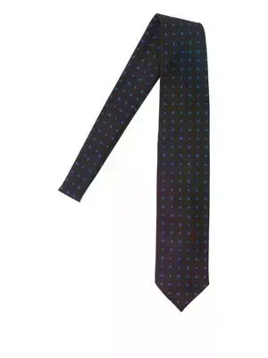 Cesare Attolini Patterned Neck Tie Brown