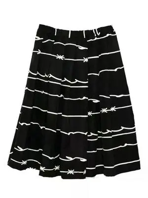 BLACK COMME DES GARÇONS Printed Skirt