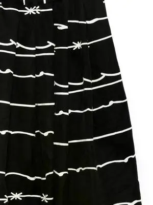 BLACK COMME DES GARÇONS Printed Skirt